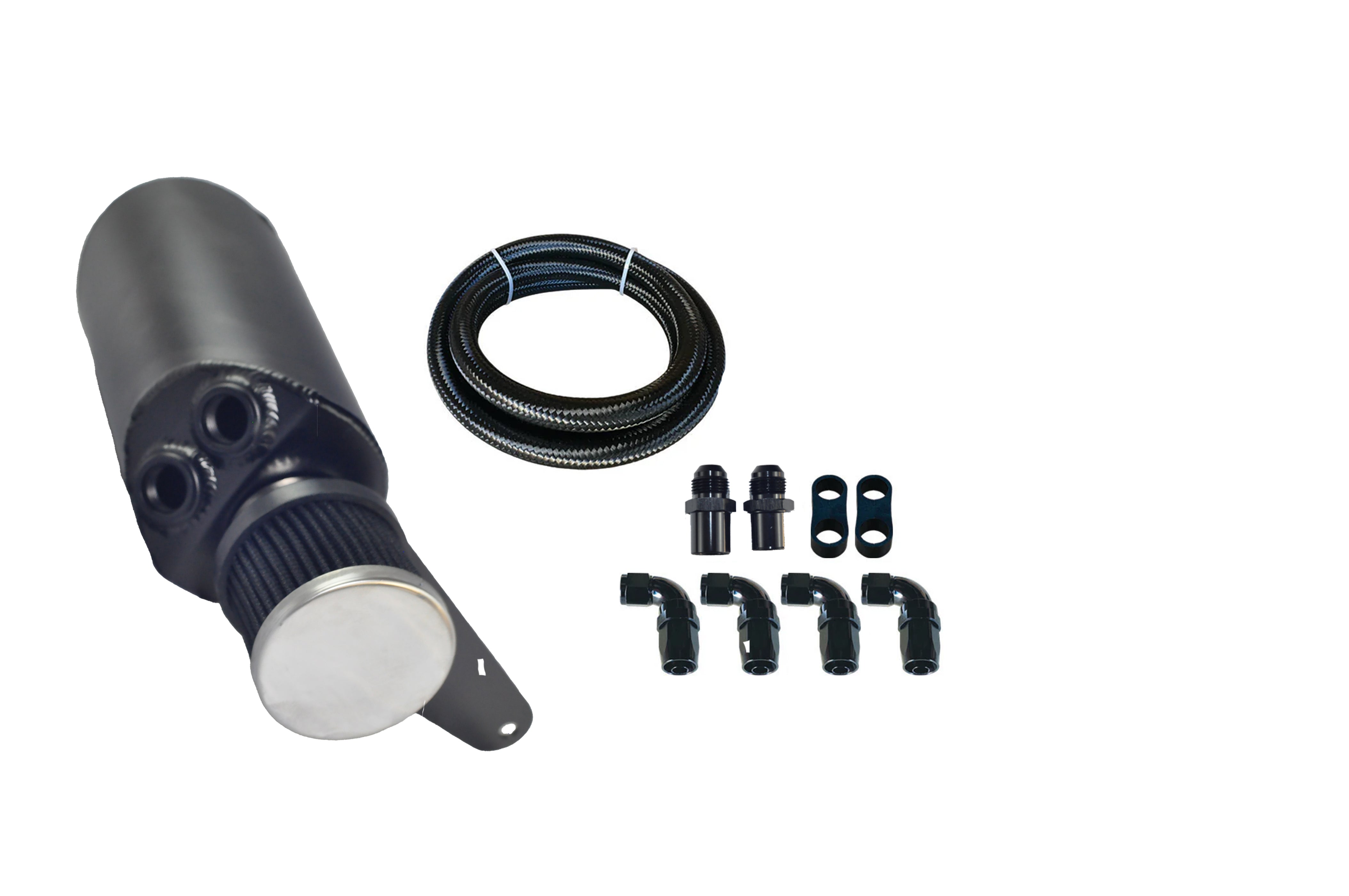 Turbo4x4 High Flow -AN8 Ford Falcon XR6 BA/BF/FG Barra 4.0L oil catch — Turbo4x4 Aus